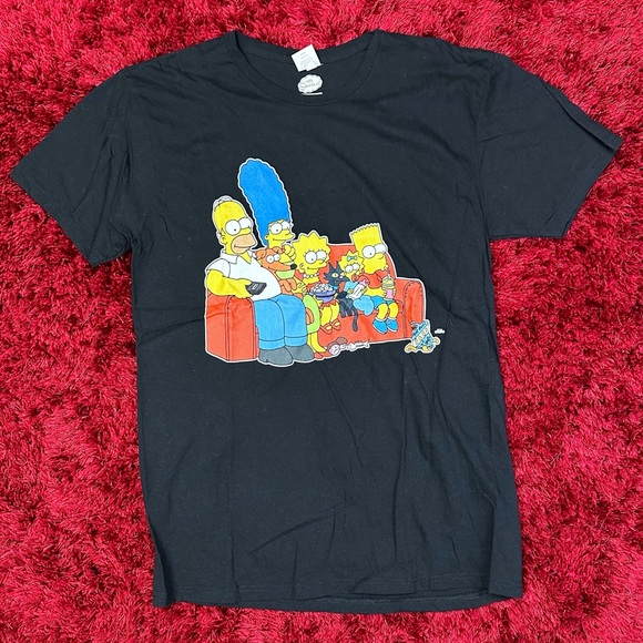 Simpsons | Shirts | The Simpsons Intro Couch Shirt Large Black ...